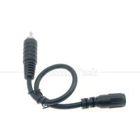 China RCA Male to DC 5.5x2.5mm 5.5x2.1mm Female Plug Barrel Jack 12V DC Pedal Power Cable 20cm for sale