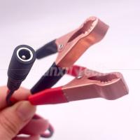 China DC Male 5.5x2.1mm to Alligator Clips Power Cable 35cm 0.75mm² for Car Charger for sale