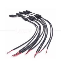 China DC 5.5x2.1mm Male Female Jack Splitter Power Extension Cable 0.35m for LED CCTV Camera for sale