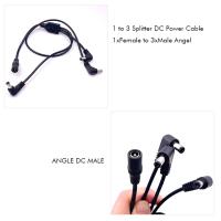 China 1 Female to 3 Male DC Splitter Power Extension Cable 5.5x2.1mm 12V 2A for CCTV Security Camera for sale