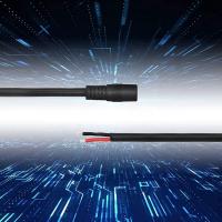 China Male Female DC Barrel Jack 2.1x5.5mm Socket Connector to Open Bare Wire Pigtail Power Charger Cable 1m for sale
