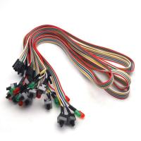 China ATX Power Switch Cable Set with LED Indicators - 50cm Length for PC Case Motherboard Reset and Power Control for sale