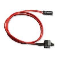 China 2-Pin ATX Power Reset Switch Cable 50cm for PC Case Motherboard with Push Button Connector for sale