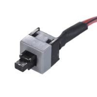 China 2-Pin ATX Power Reset Switch Cable 50cm for PC Case Motherboard with Push Button Connector for sale