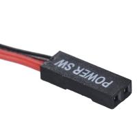 China 2-Pin ATX Power Reset Switch Cable 50cm for PC Case Motherboard with Push Button Connector for sale