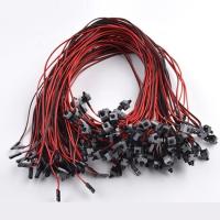 China 2-Pin ATX Power Reset Switch Cable 50cm for PC Case Motherboard with Push Button Connector for sale