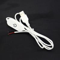 China 5V 2A USB Touch Dimmer Switch Cable with Open Wire Ends for 3W-5W LED Strip Lights for sale