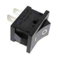 China Black 2 Pin Snap In ON OFF Boat Rocker Switch 10A 125V AC 6A 250V AC for sale