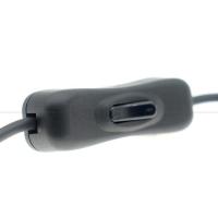 China 12V 24V DC Power Switch Cable Male to Female 5.5x2.1mm On Off 304 for LED Strip Lamp 25cm for sale