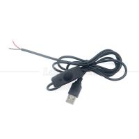 China Waterproof Silicone Rubber Push Button Switch USB On Off Cable 5V 1A 1m for LED Lamp for sale