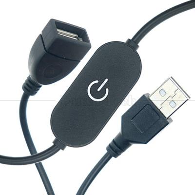 China 5V USB Touch Switch LED Dimmer Cable 1m Male to Female Stepless Controller for Strip Light Board for sale