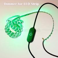 China 5V USB Touch Switch LED Dimmer Cable 1m Male to Female Stepless Controller for Strip Light Board for sale
