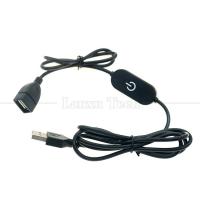 China 5V USB Touch Switch LED Dimmer Cable 1m Male to Female Stepless Controller for Strip Light Board for sale