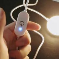 China 5V 2A USB TO dc 5.5*2.1mm adjustable switch remote cable led strip dimmer for lamp light for sale