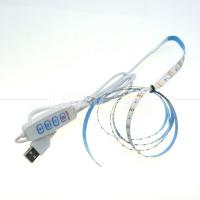 China 5V Output Stepless Dimming ON OFF Switch USB Dimmer Cable for LED Light Strip Lamp for sale