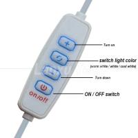 China 5V Output Stepless Dimming ON OFF Switch USB Dimmer Cable for LED Light Strip Lamp for sale