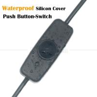China Custom Waterproof Push Button Switch 12V 24V DC Power On Off Cable for Lamp Motorcycle for sale