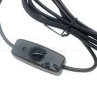 China Custom Waterproof Push Button Switch 12V 24V DC Power On Off Cable for Lamp Motorcycle for sale