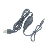 China USB to DC 5.5x2.1mm 12V 0.5A Adjustable Dimmer On Off Switch Cable for LED Light Fan for sale