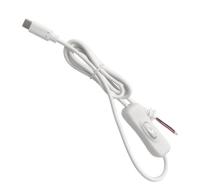 China Power ON OFF  USB Type C Switch  Cable for Led Lamp Light for sale