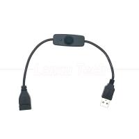China USB Type C Male to Female On Off Switch Extension Cable 0.3m 5V 2A for Raspberry Pi Lamp Fan for sale