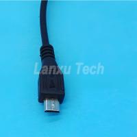 China USB Micro B Male to Female Extension on off Push Button 501 Switch Cable for sale