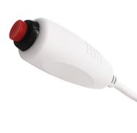China Custom 6.35mm Single Button Nurse Call Cable with Clip for Nurse Station System for sale