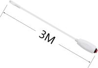 China Custom RJ11 6Pin 4Core Single Button Nurse Call Cable with Clip 1M for sale