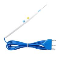 China Custom High Frequency 3 Pin Plug Disposable ESU Pencil Cable 3m Electrosurgical Wire for sale