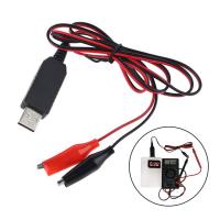 China USB to 1.5V 3V 4.5V Battery Eliminator Cable Replace AA AAA for LED Light Toy for sale