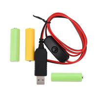 China USB Battery Eliminator 3V 4.5V 6V Replace AA AAA Battery Power Cable for LED Light Electronic Toys for sale