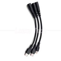 China 5V USB Type C to DC 5.5x2.1mm Power Extension Cable 3A for LED Lamp Fan for sale