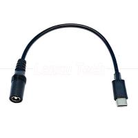 China Micro USB Male to DC 3.5x1.35mm Female Power Extension Cable 15cm 22AWG for LED Strips Fans for sale