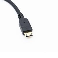 China Mini HDMI Male to HDMI Female Waterproof Extension Cable 1m 2m for Car Boat Truck Motorcycle for sale