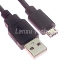 China Micro USB 2.0 Charging Cable with 1A/2A Current Support - Available in 0.5m, 1m, 2m Lengths for sale