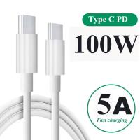 China 60W 100W Type-C to Type-C PD Fast Charging Cable with Data Transfer - 1m/2m/3m Length Options for sale