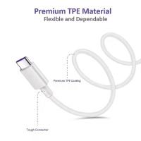 China 5A Fast Charging USB to Type C Cable 1M 2M Length for Huawei Android Phone Data Sync for sale