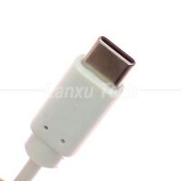 China Custom USB Type C Male Female to Bare Wire Pigtail End Charger Cable 1m for sale