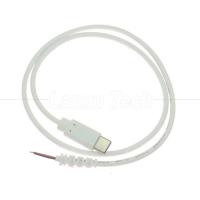 China Custom USB Type C Male Female to Bare Wire Pigtail End Charger Cable 1m for sale
