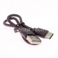 China Short Fast Charging USB to Type C Cable 1A 2A 30cm for Power Bank Fan for sale