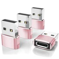 China USB C Female to USB Male Adapter 480Mbps Metal Shell Multi Colors for Laptop Mobile for sale