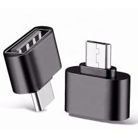 China Mini Portable Micro USB OTG Adapter Micro B Male to USB A Female for Phone Laptop for sale