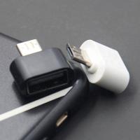 China Mini Portable Micro USB OTG Adapter Micro B Male to USB A Female for Phone Laptop for sale