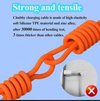 China 120W 6A Fast Charging USB Cable with 180° Rotating Connectors - 1m/2m Length for Android Phones for sale