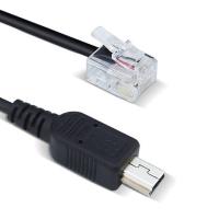 China Custom Assembly Mini B 5p USB to RJ9 RJ11 Cable for sale