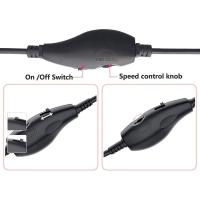 China USB 5V to 12V Step Up Boost Fan Speed Controller Power Adapter Cable 1m for 3 Pin 4 Pin PC Cooling Fan for sale