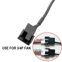 China USB 5V to 12V Step Up Adapter Cable for 3-Pin & 4-Pin PC Fans - 0.3m Length, 12V 0.6A Output for sale