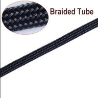 China Braided USB to 3 Pin 4 Pin Molex Female PWM 5V Fan Power Supply Adapter Cable 0.3m for sale
