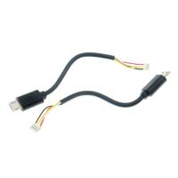 China Custom Micro B 5P to 4P JST MX 1.25mm Connector Cable 10cm 20cm 30cm 50cm 28AWG for sale