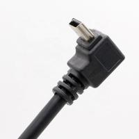 China 90-Degree Angle Mini USB Cable for PS3 Controller - 1m/2m/3m Length with 0.5A-2A Charging Current for sale